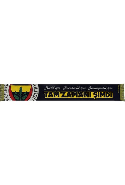 Fenerium Tam Zamanı Şimdi Dokuma Atkı Fenerium Tam Zamanı Şimdi Dokuma Atkı