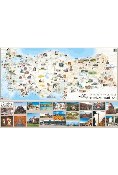 Mepmedya Yayınları Türkiye Turizm Haritası Mepmedya Yayınları Türkiye Turizm Haritası