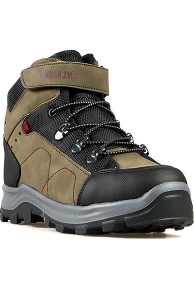 Hammer Jack Haki-Siyah-Bordo Çocuk Bot 566 540-F