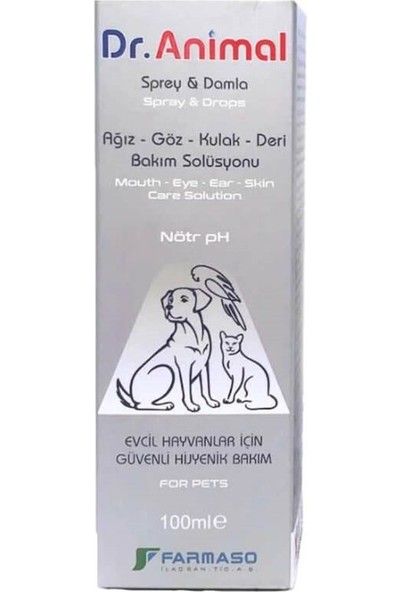 Dr.animal Dezenfektan ve Yara Spreyi
