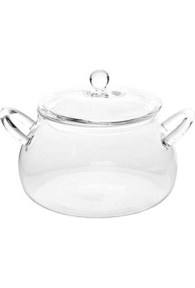 Tantitoni Borosilikat Cam Tencere 1,4 Lt