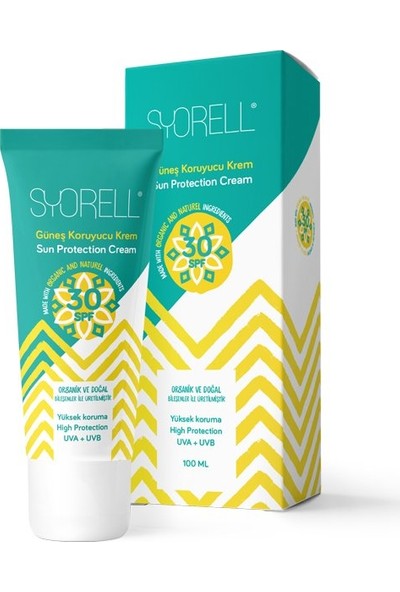 Syorell Güneş Koruyucu Krem 30 Spf 100ML Syorell Güneş Koruyucu Krem 30 Spf 100ML