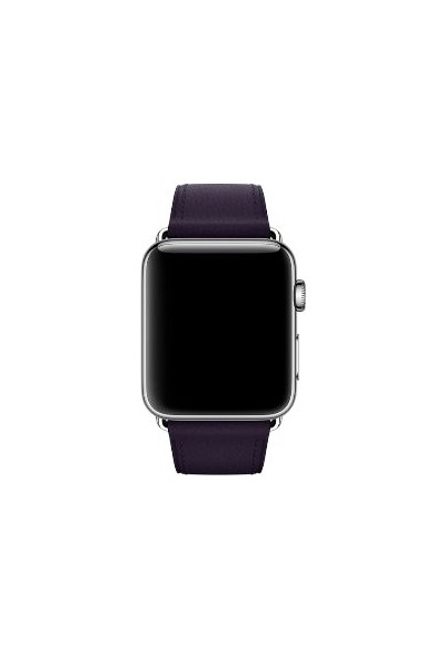 Apple Watch 42 mm Klasik Tokalı Patlican Mor Kayış MQV42ZM/A Apple Watch 42 mm Klasik Tokalı Patlican Mor Kayış MQV42ZM/A