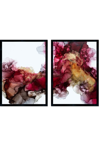 Tablosan Çerçeveli Tablo Seti 2 Parça Yağlı Boya Dokulu 105 x 70 cm Tablosan Çerçeveli Tablo Seti 2 Parça Yağlı Boya Dokulu 105 x 70 cm