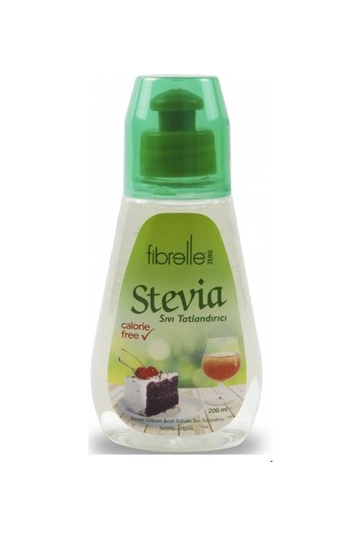 Fibrelle Zero Stevialı Sıvı Tatlandırıcı 200 ml