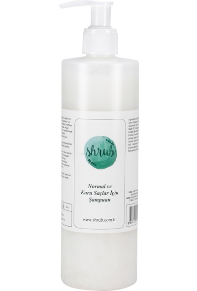Shrub Normal ve Kuru Saç Şampuanı Shrub Normal ve Kuru Saç Şampuanı