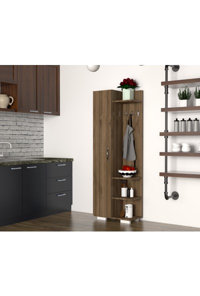 Cantek Flexi Antre Dolabı Ceviz