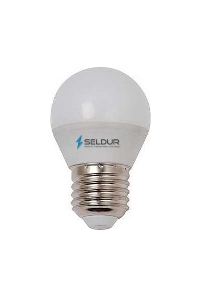 Seldur 5 W 400LM E-27 Duy 6500K Beyaz Işık Mini Top LED Ampul 10'lu Seldur 5 W 400LM E-27 Duy 6500K Beyaz Işık Mini Top LED Ampul 10'lu