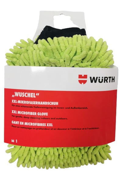 Würth Microfiber Oto Yıkama Eldiveni Yeşil 18 x 23 cm