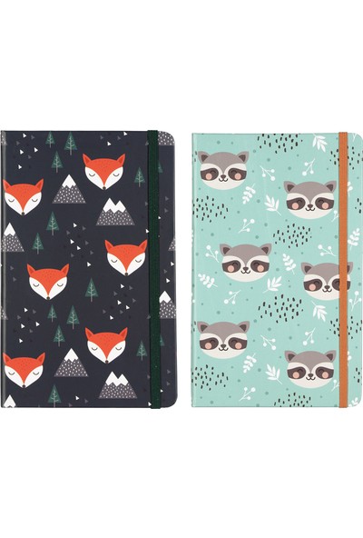 Matt Notebook 2'li Defter Seti 13 x 21 Lastikli Çizgili Matt Notebook 2'li Defter Seti 13 x 21 Lastikli Çizgili