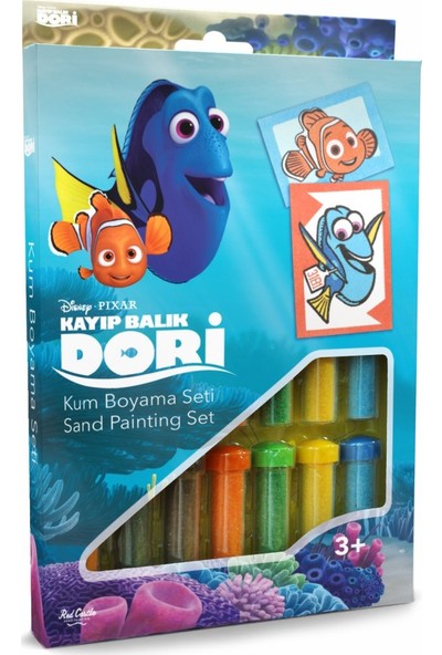 Red Castle Kum Boyama Aktivite Seti Kayıp Balık Dori Red Castle Kum Boyama Aktivite Seti Kayıp Balık Dori