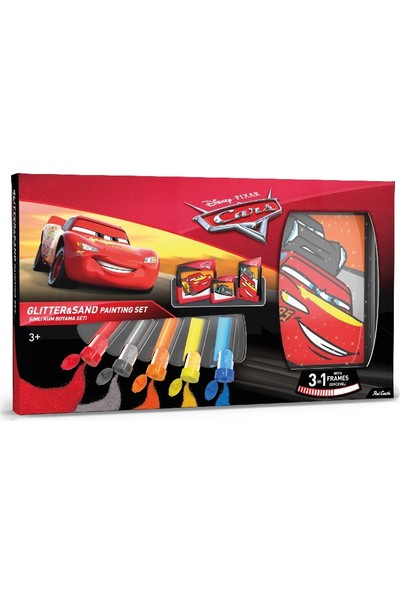 Red Castle Kum Boyama Seti Cars 3 Simli Red Castle Kum Boyama Seti Cars 3 Simli