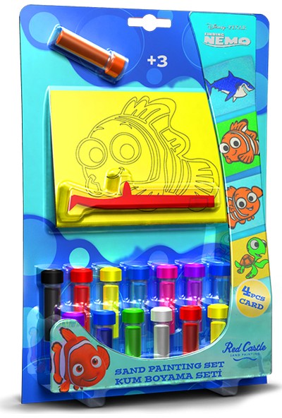 Red Castle Kum Boyama Seti Kayıp Balık Nemo Red Castle Kum Boyama Seti Kayıp Balık Nemo