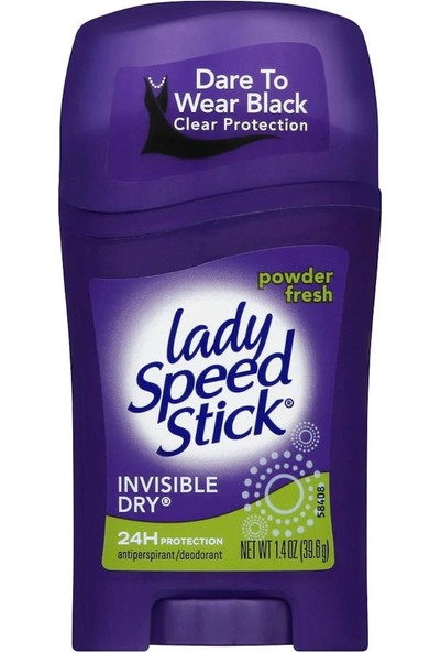 Lady Speed Stick Powder Fresh Invisible Dry Deo-Stick Deodorant 40 gr Lady Speed Stick Powder Fresh Invisible Dry Deo-Stick Deodorant 40 gr