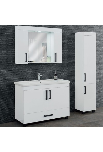 Lineart Nevada 100 cm Banyo Dolabı Lineart Nevada 100 cm Banyo Dolabı