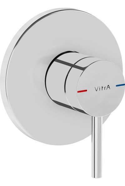 VitrA Origin A42621 Ankastre Duş Bataryası Sıva Üstü Krom