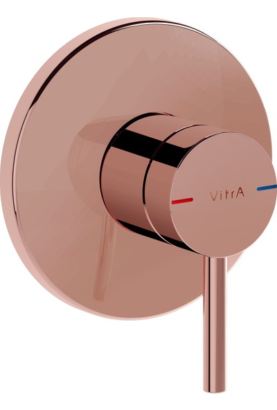 VitrA Origin A4262126 Ankastre Lavabo Bataryası, Duvardan Kontrol, Sıva Üstü, Bakır VitrA Origin A4262126 Ankastre Lavabo Bataryası, Duvardan Kontrol, Sıva Üstü, Bakır