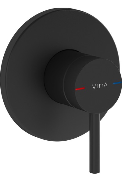 VitrA Origin A4262136 Ankastre Lavabo Bataryası, Duvardan Kontrol, Sıva Üstü, Mat Siyah VitrA Origin A4262136 Ankastre Lavabo Bataryası, Duvardan Kontrol, Sıva Üstü, Mat Siyah