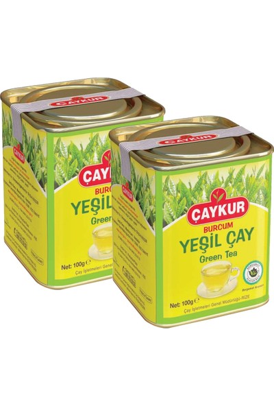 Çaykur Burcum Yeşil Çay 100 gr x 2'li