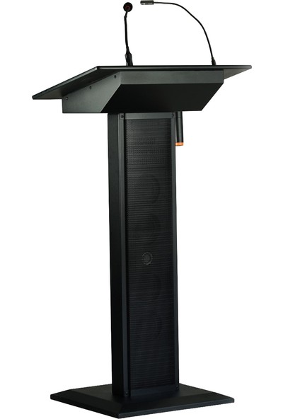 Eduline Elektronik Konuşmacı Kürsüsü Siyah Eduline Elektronik Konuşmacı Kürsüsü Siyah