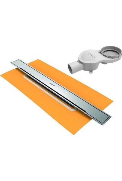 Hüppe Galata A Membran Yalıtımlı 40 cm Paslanmaz Duş Kanalı + Sifon Hüppe Galata A Membran Yalıtımlı 40 cm Paslanmaz Duş Kanalı + Sifon