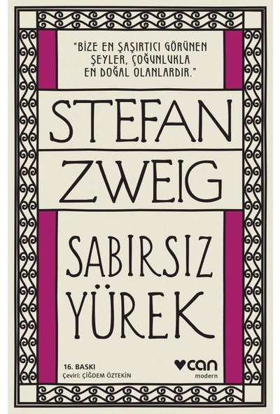 Sabırsız Yürek - Stefan Zweig