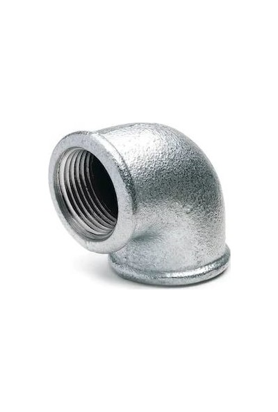 Peli̇t Demir Dirsek Galvanizli 1/2 Peli̇t Demir Dirsek Galvanizli 1/2