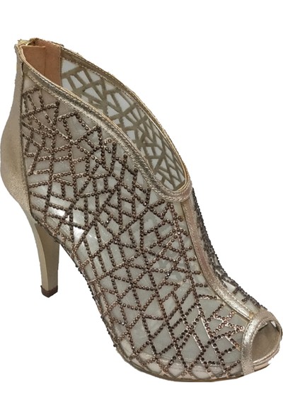 Smilee 4712 Abiye Platform Topuklu Ayakkabı