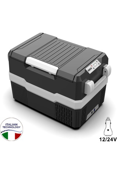Iceco YCD45S 12/24V 43 lt Outdoor Kompresörlü Oto Buzdolabı