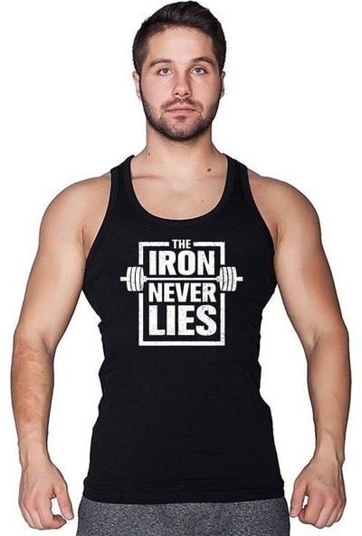 Supplementler Iron Never Lies Tanktop Siyah Supplementler Iron Never Lies Tanktop Siyah
