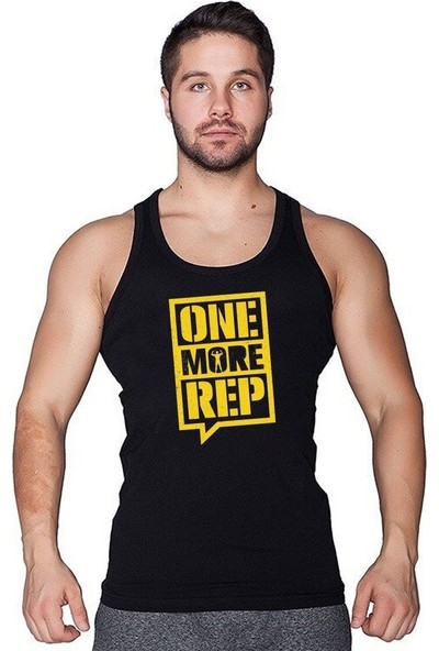 Supplementler One More Rep Tanktop Siyah