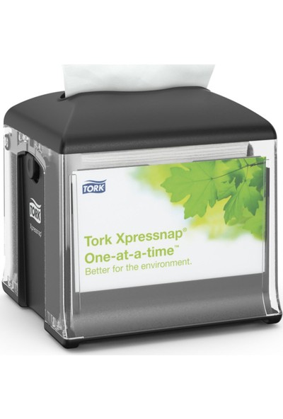 Tork | 272808 Xpressnap® Snack Masaüstü Peçete Dispenseri Siyah Tork | 272808 Xpressnap® Snack Masaüstü Peçete Dispenseri Siyah