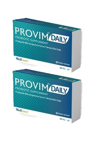 Wellcare Provim Daily Probiyotik 30 Kapsül - 2 Adet Wellcare Provim Daily Probiyotik 30 Kapsül - 2 Adet