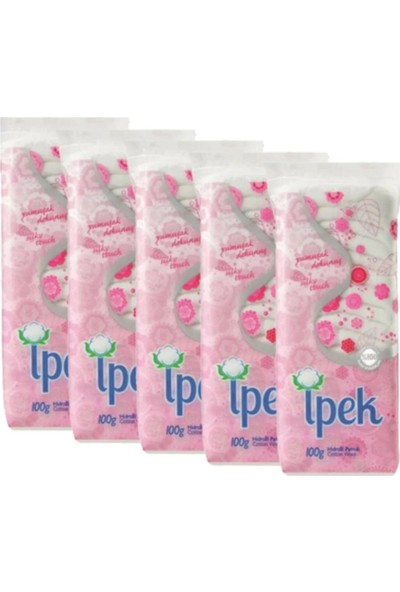 Ipek Hidrofil Pamuk 100 gr x 5 Adet Ipek Hidrofil Pamuk 100 gr x 5 Adet