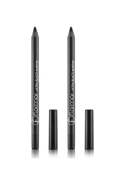 Flormar Ultra Siyah Eyeliner-Sürme Kalem 2 Adet Flormar Ultra Siyah Eyeliner-Sürme Kalem 2 Adet