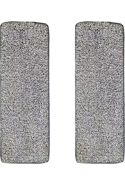 Zambak 2'li Mikrofiber Yedek Tablet Mop Başlığı Bezi Zambak 2'li Mikrofiber Yedek Tablet Mop Başlığı Bezi