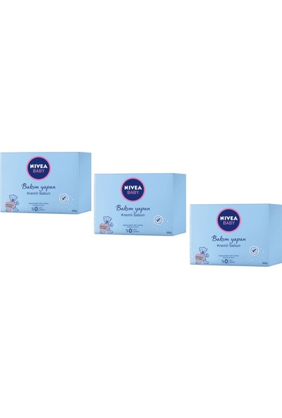 Nivea Baby Bakım Yapan Kremli Sabun 100 gr x 3