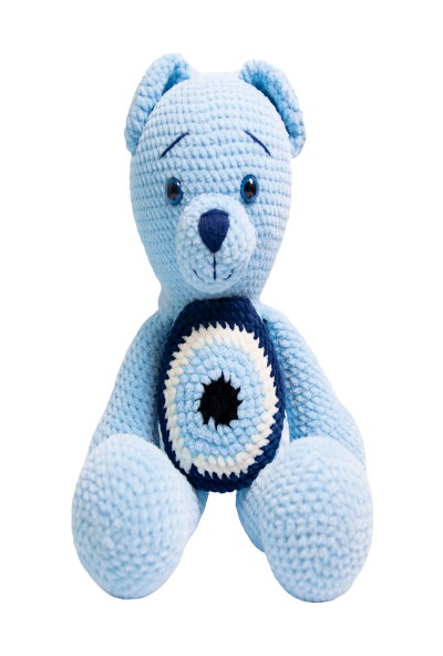 Amigurimi Nazar Boncuğu Ayıcık Amigurimi Nazar Boncuğu Ayıcık