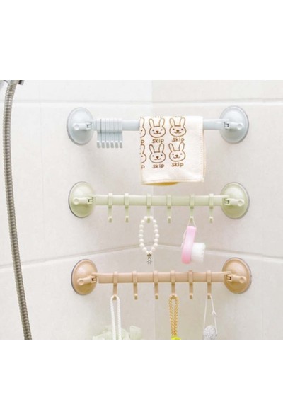 Evim Shopping Mutfak Banyo Askısı Vantuzlu Kancalı Evim Shopping Mutfak Banyo Askısı Vantuzlu Kancalı
