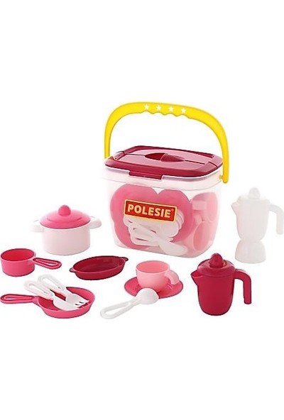 Polesie Yemek Takımı 4 Kişilik 29 Parça - Kovada