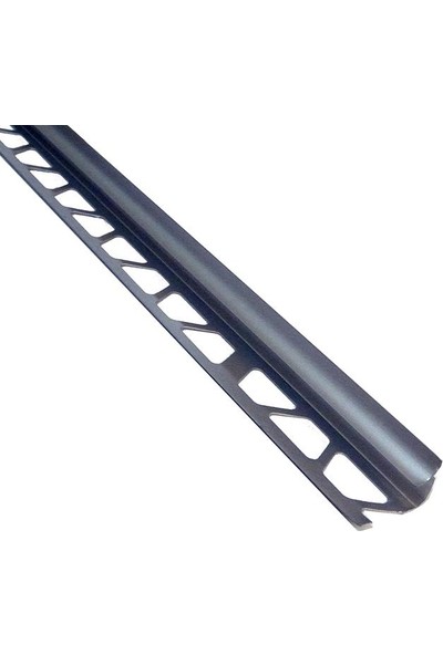 Ennalbur Fayans Seramik Alüminyum İç Köşe Profili Mat 10 mm 2,50 Metre 5'li