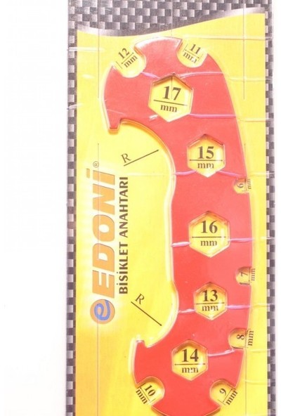Evim Shopping Edoni Çelik Çok Boyutlu Bisiklet Anahtarı Evim Shopping Edoni Çelik Çok Boyutlu Bisiklet Anahtarı