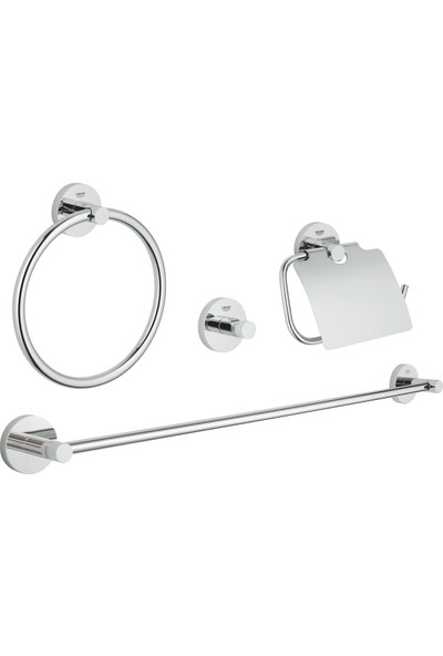 Grohe Essentials Aksesuar Seti 4 Parça Krom -40776001