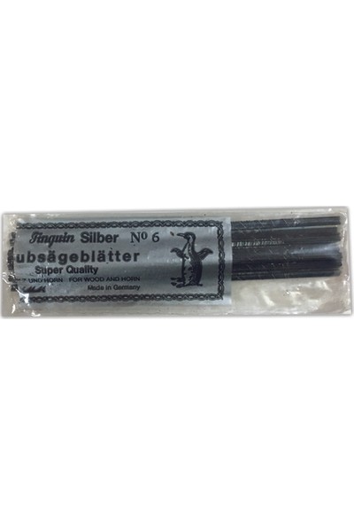 Pinguin Kıl Testere No.3 Pınguın Sılber Pinguin Kıl Testere No.3 Pınguın Sılber