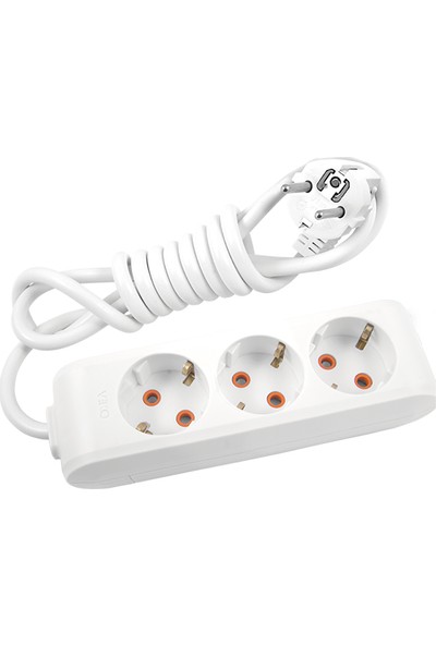 Viko Multi-Let Üçlü Priz Topraklı 5 m Çocuk Korumalı