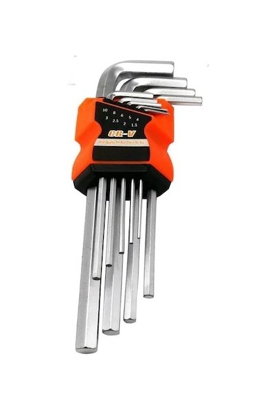 Qiliang 9 Parça Düz Alyan Anahtar Takımı 9 Parça