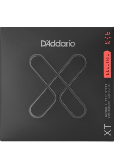 D'addario XTE1052 Light Top/heavy Bottom Set Elektro Gitar Teli 10-52 D'addario XTE1052 Light Top/heavy Bottom Set Elektro Gitar Teli 10-52