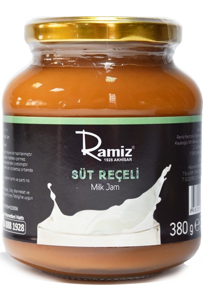 Ramiz Katkısız Süt Reçeli 400 gr