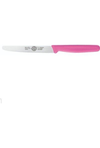 Solingen Dometes Bıçağı Testere Pembe 12 cm Solingen Dometes Bıçağı Testere Pembe 12 cm