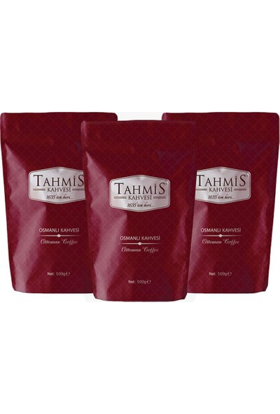 Tahmis Osmanlı Kahvesi Sultanın Iksiri 500 gr 3'lü Paket